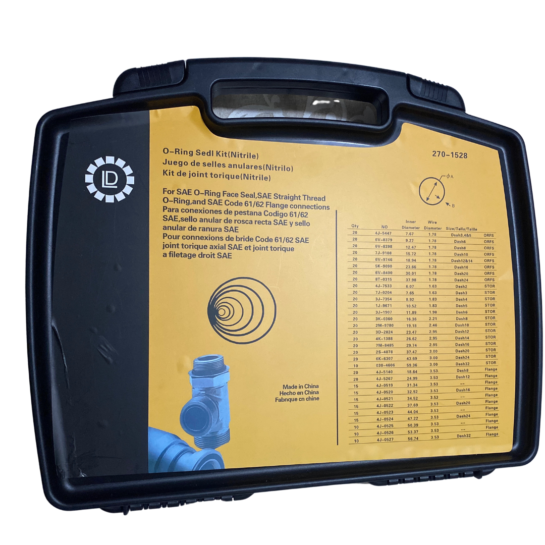 Hydraulic Hose and Fitting Oring Seal Kit 270-1528 Fits Caterpillar Ko ...